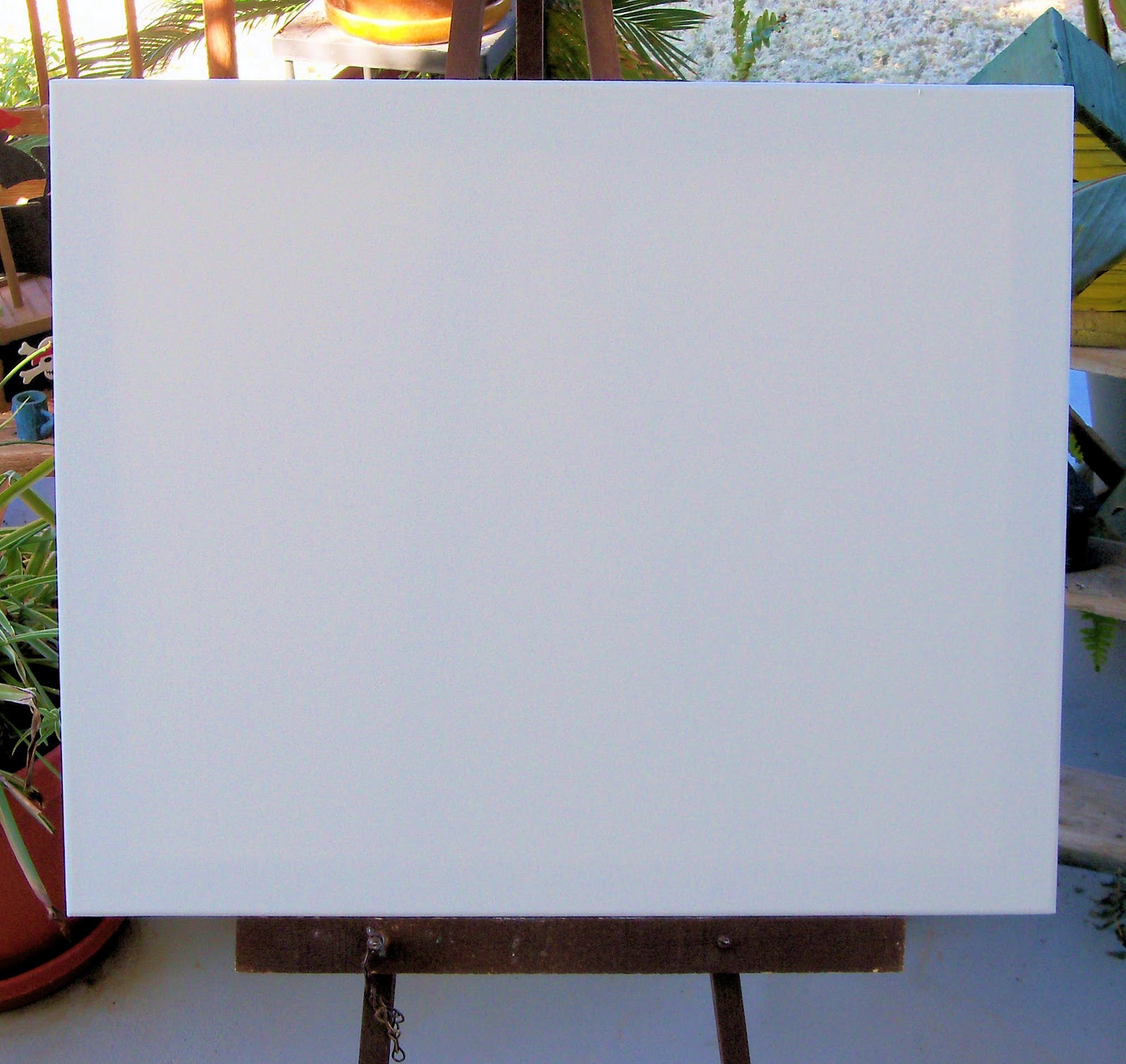 Summer Writing – A Blank Canvas – Steps In Between